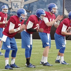 Photo Gallery: UK Football Spring Practice - Nation of Blue