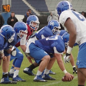 Photo Gallery: UK Football Spring Practice - Nation of Blue