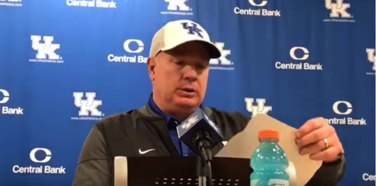 Kentucky Officially Fires Head Coach Mark Stoops - Nation of Blue