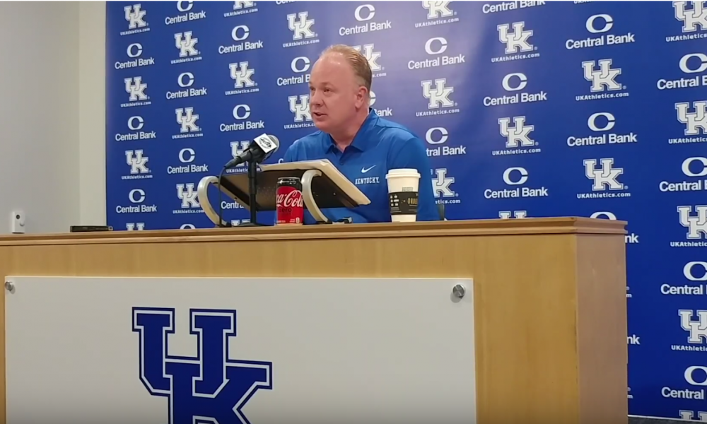 Video: Mark Stoops Pre-Mississippi State Press Conference | Nation of Blue