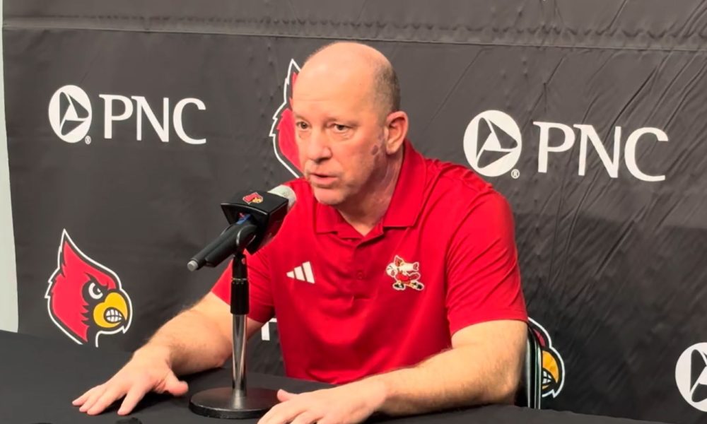Jeff Brohm Previews Kentucky Game, Says Louisville Without Top Wide ...