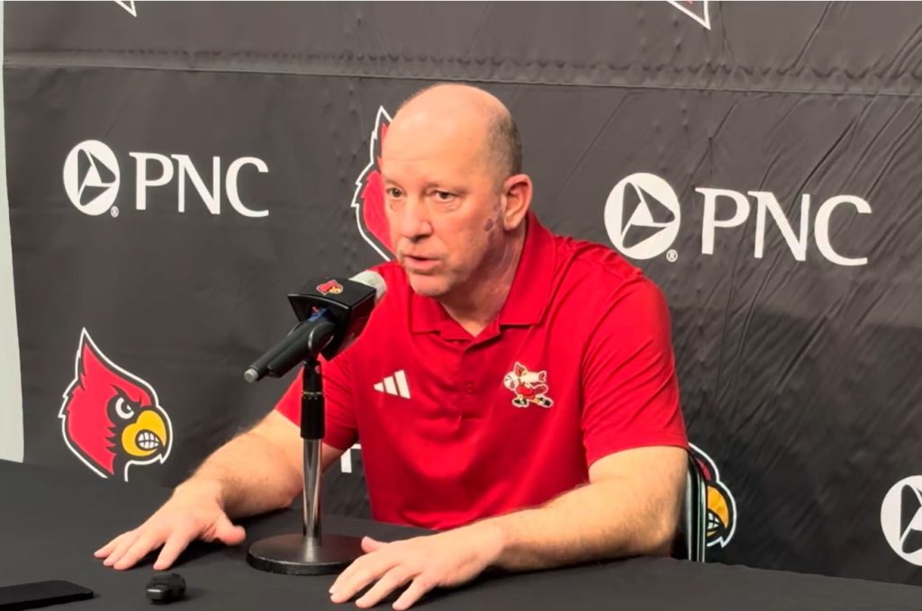 Jeff Brohm Previews Kentucky Game, Says Louisville Without Top Wide ...