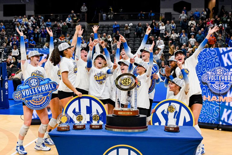 Kentucky Volleyball Completes Reverse Sweep to Win 2025 SEC Tournament ...