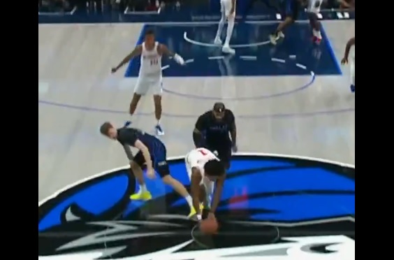 Cooper Flagg Receives Flagrant Foul After Tripping Amen Thompson ...