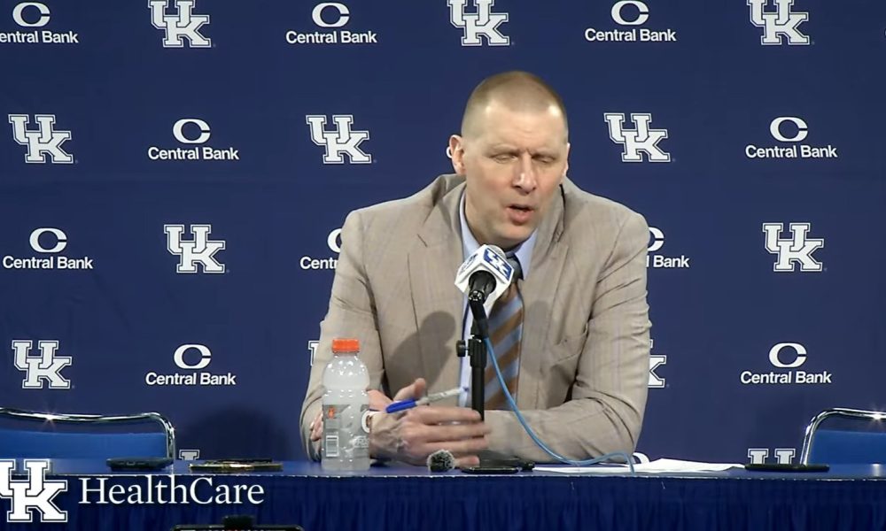 Mark Pope Press Conference After Losing to Georgia - Nation of Blue