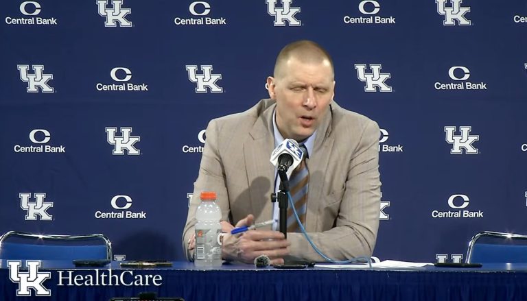 Mark Pope Press Conference After Losing to Georgia - Nation of Blue